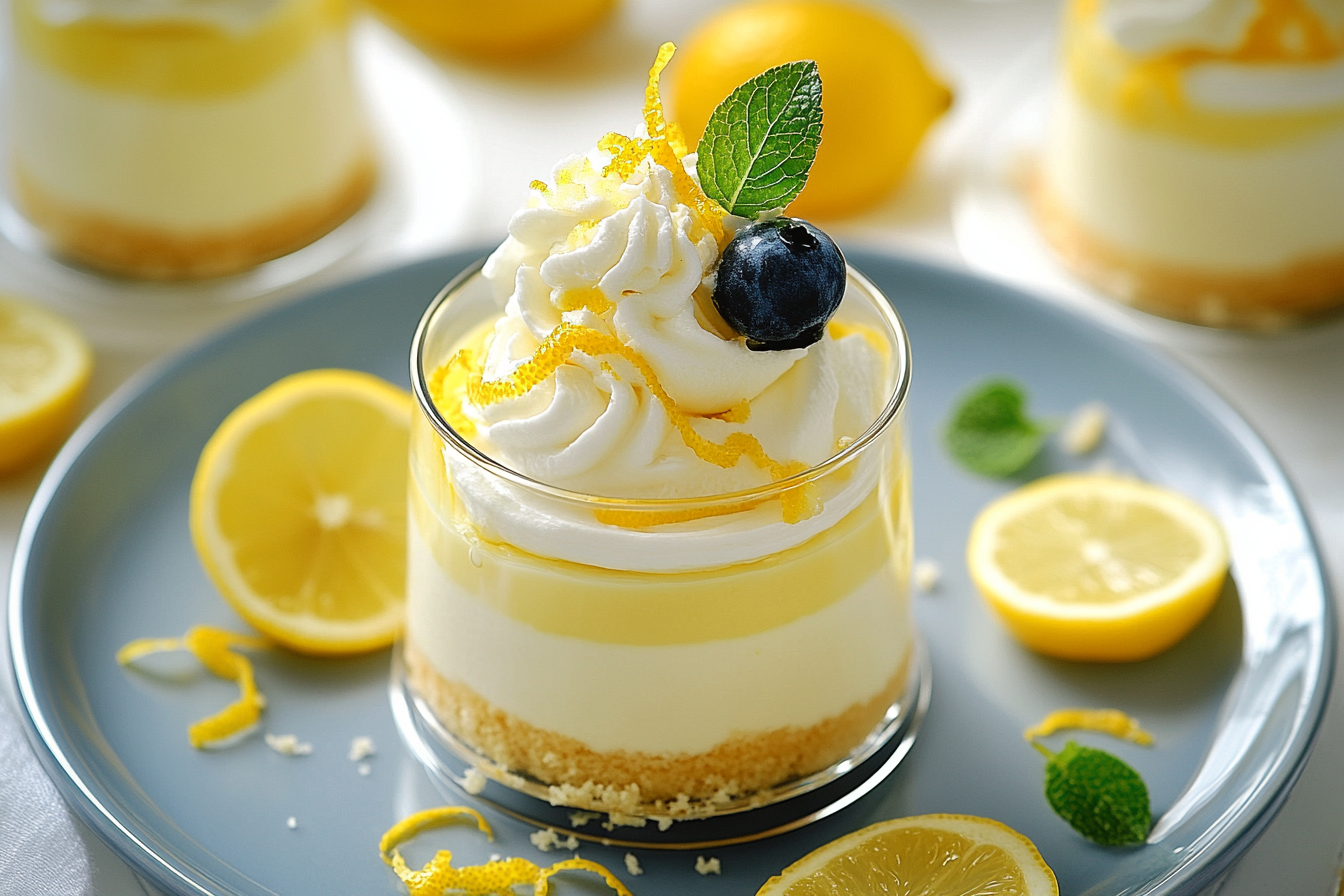 Lemon Cheesecake Mousse