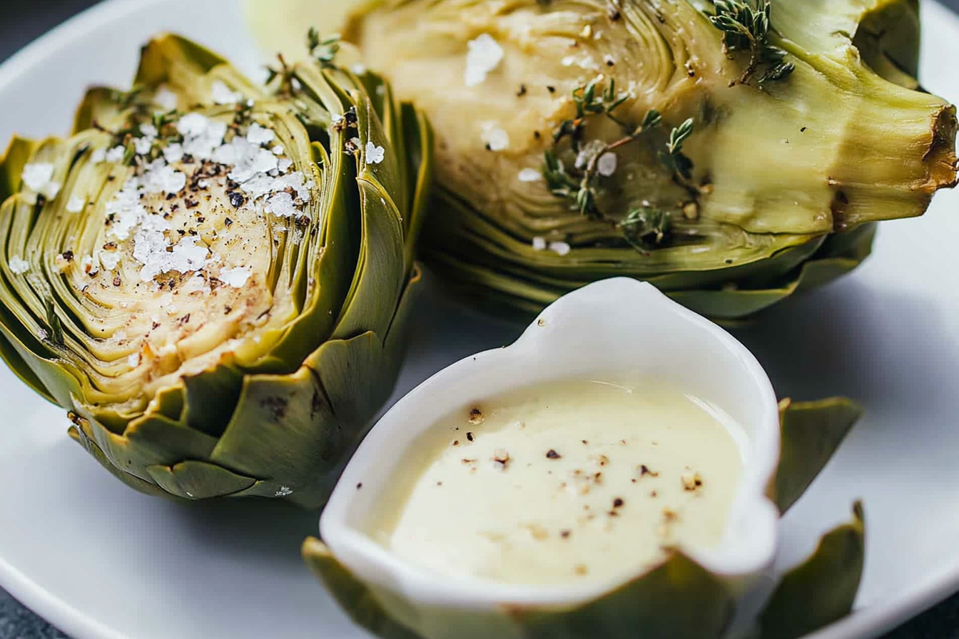 Perfectly Cooked Artichokes