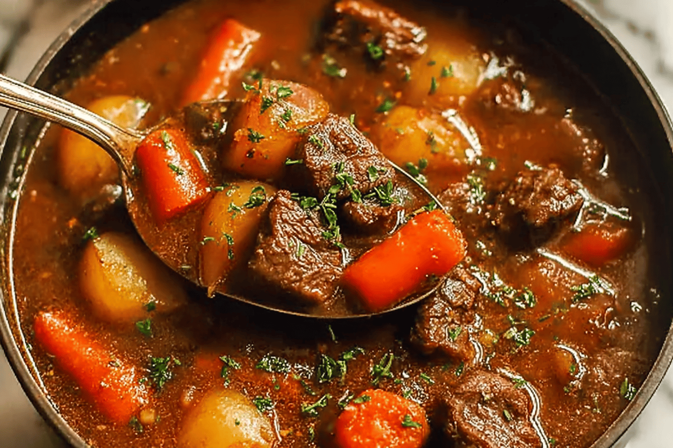 Rustic Old Fashioned Beef Stew